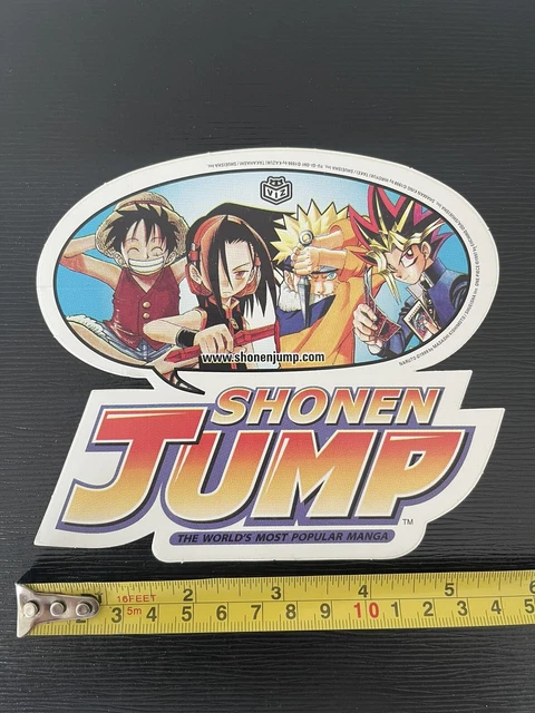 SHONEN JUMP STICKER/DECAL Naruto Puffy Shaman King Yami YuGiOh Yoh ...