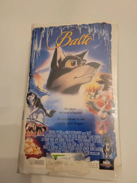 BALTO VHS, 1996, Clamshell MCA Universal £5.51 - PicClick UK