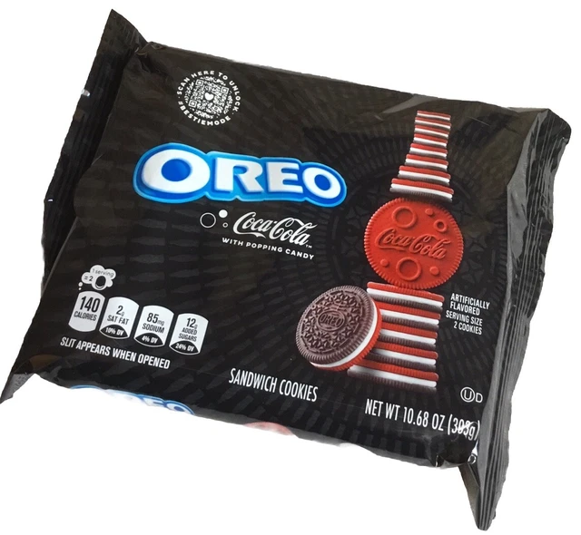 OREO COCA-COLA SANDWICH Cookies, Limited Edition 10.68oz (1 Pack) £8.12 ...