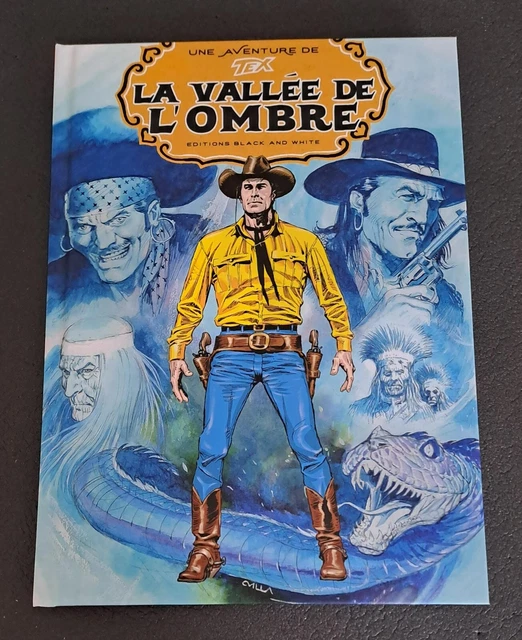 BD WESTERN CULTE - TEX - La vallée de l'ombre ! édition Black and White ...
