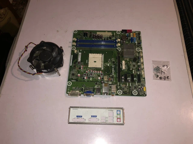 660155-001 AAHD2-HY AMD FM1 Motherboard IO Shield CPU Fan HP Pro 3400 ...