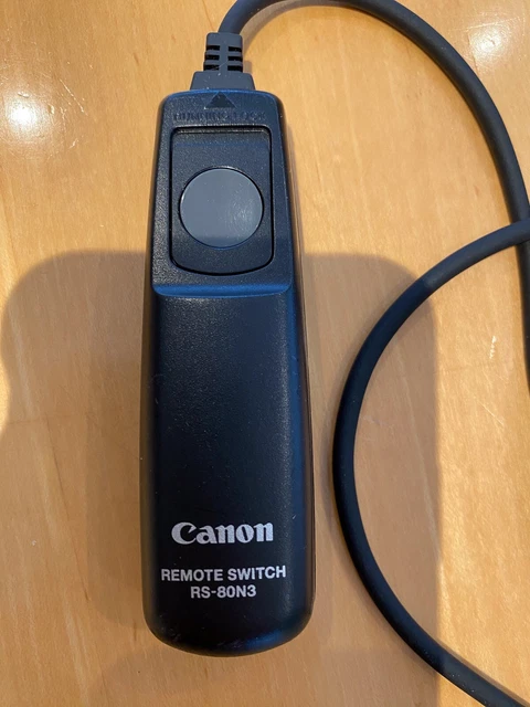 GENUINE CANON RS-80N3 Remote Switch - Great Condition £3.00 - PicClick UK