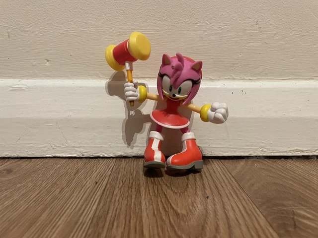 Sonic The Hedgehog Amy Rose 4 Action Figure Sega Jakks Pacific With