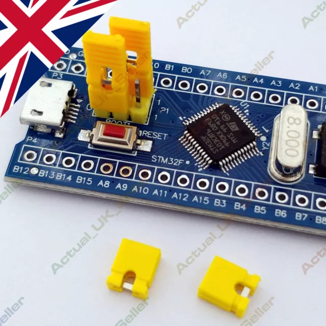 🇬🇧 GENUINE STM32F103C8T6 Blue Pill development dev board, STLink v2 ...