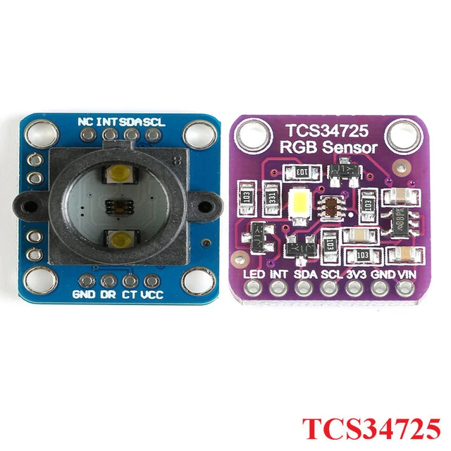 TCS34725 RGB COLOR Sensor Module I2C Development Board Replace TCS230 ...