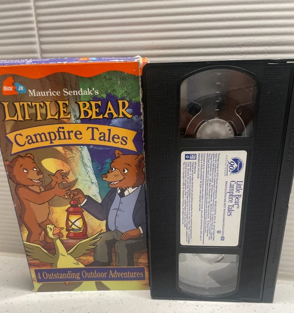 LITTLE BEAR CAMPFIRE Tales Nick Jr VHS 2002 Tape Maurice Sendaks ...