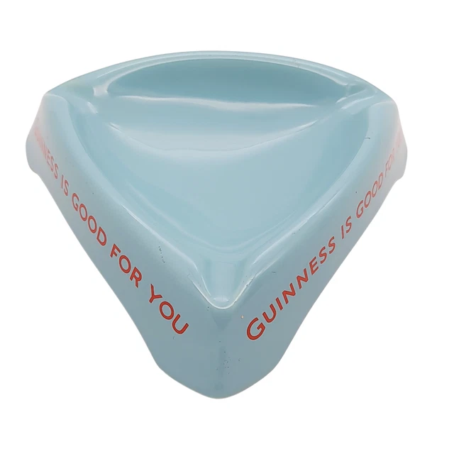 VINTAGE GUINNESS ARKLOW Pottery Ashtray, Rare Guinness is Good For You ...
