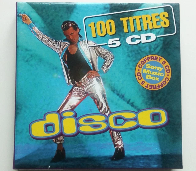 COMPILATION - SONY Music Box - 100 Titres Disco - 5 CD - 1996 - Disco ...