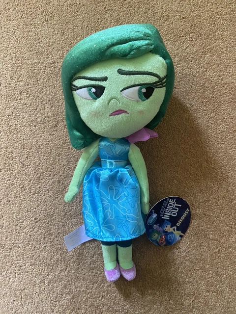 INSIDE OUT DISGUST Plush Soft Toy Doll Pixar Disney Store Original BNWT ...