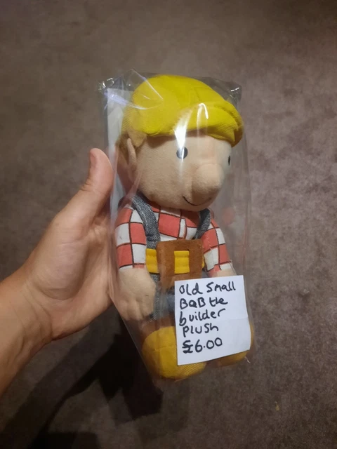 BOB THE BUILDER soft toy Plush 9" Old Style £6.00 - PicClick UK