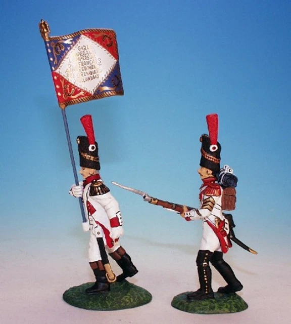 FRONTLINE FDG05 FRENCH Imperial Dutch Grenadiers Officer + Drummer $120 ...