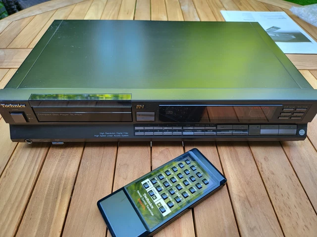 VINTAGE TECHNICS SL-P500 CD Player Compact Disc Player Working Order £ ...