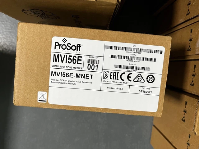 NEW PROSOFT TECHNOLOGY MVI56E-MNET Modbus TCP/IP Client/Server ...