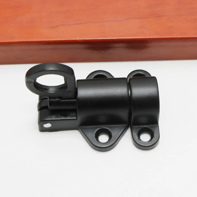 SELF CLOSING LATCH Bolt Automatic Spring Loaded Door Gate Security Lock ...