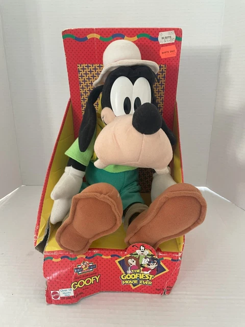 &VINTAGE A PIPPO Film Pippo RARO Peluche Imbottito Animale Di rilievo ...