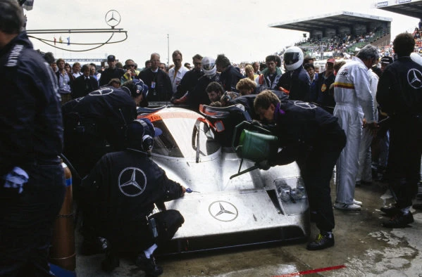 MERCEDES BENZ C11 JeanLouis Schlesser Jochen Mass Alain Ferte Tea 1991 ...