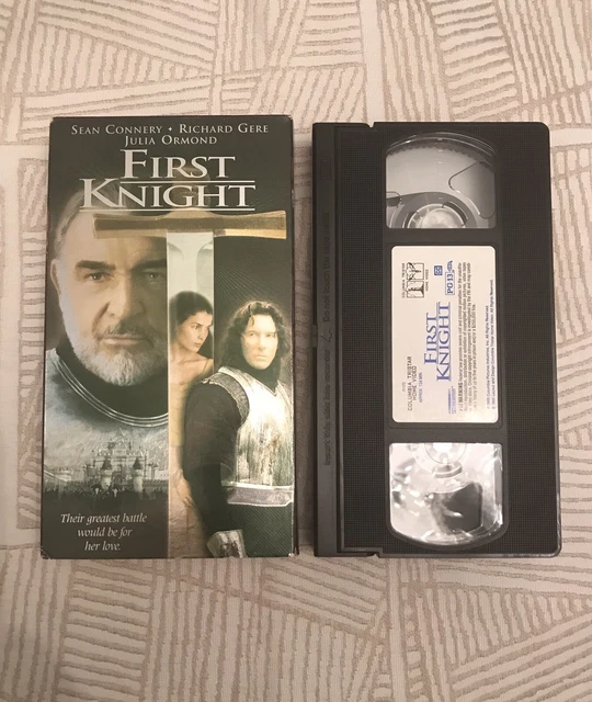 FIRST KNIGHT {VHS} Sean Connery, Richard Gere - PG 13 , 1995 Preowned £ ...