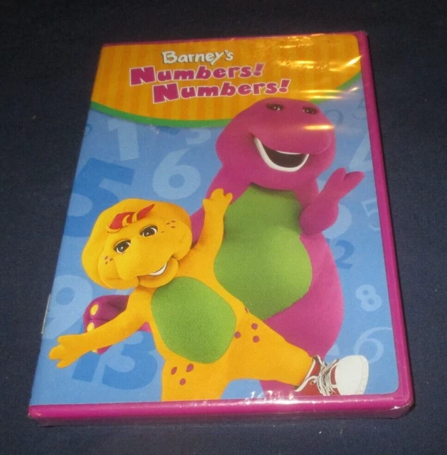 BARNEY - NUMBERS! Numbers! (DVD, 2004) (unopened) $12.74 - PicClick CA