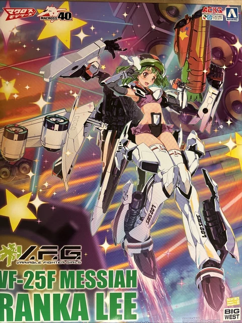 VFG MACROSS FRONTIER VF-25F Messiah Ranka Lee Model kit Aoshima EUR 69 ...