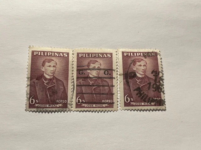VINTAGE PHILIPPINES DR. Jose Rizal Postage Stamp 2 Centavos £0.80 ...