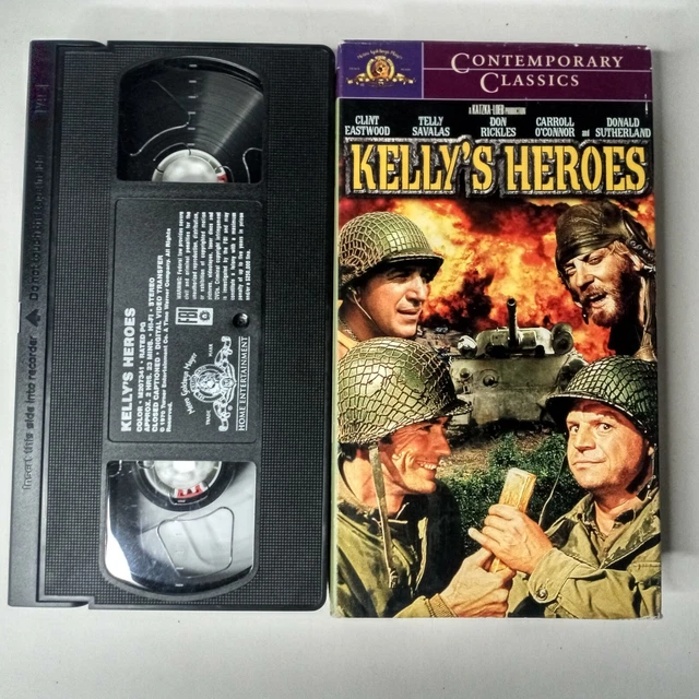 KELLY'S HEROES VHS Clint Eastwood, Telly Savalas, Don Rickles £5.62 ...
