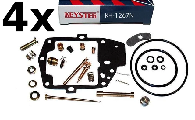 KEYSTER CARBURETOR REPAIR kit, Honda Gl1000 K2, 4 kits KH-1267N £90.95 ...