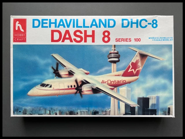 HOBBYCRAFT DE HAVILLAND DHC-8 Dash 8 1:72 Model Kit £109.95 - PicClick UK