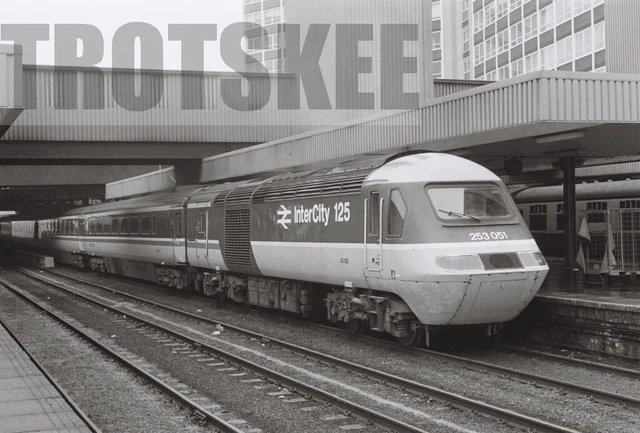 35MM NEGATIVE BR British Railways Diesel Loco HST 253051 c1980s £4.98 ...