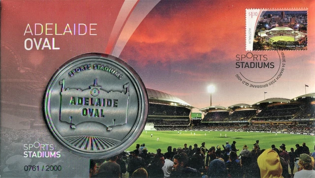 2020 AUSTRALIA ADELAIDE Oval Sports Stadiums Series 2 Medallion Ltd Edt ...