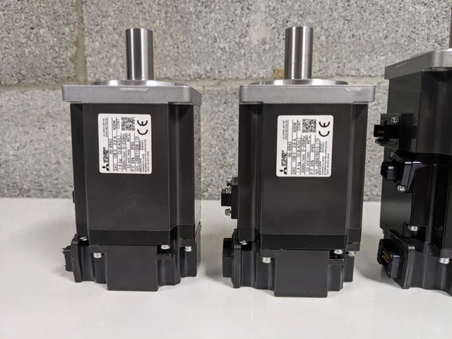 (3) SERVO MOTOR MITSUBISHI Jpn. HB-KR43/b 400W milling Linux cnc Mach ...