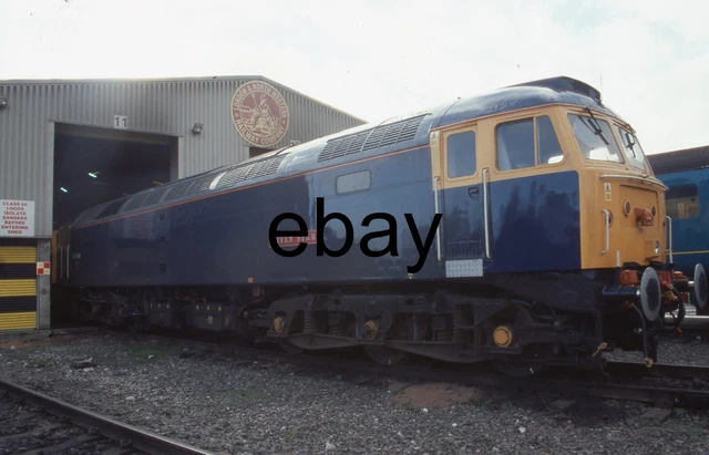 35MM RAILWAY SLIDE - BR Diesel Electric Loco Class 47. 47848 @ Crewe ...