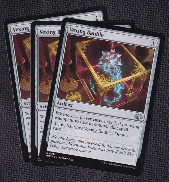 VEXING BAUBLE U MTG Modern Horizons 3 M/COMME NEUF SCAN RÉEL TOUJOURS EUR 4,46 - PicClick FR