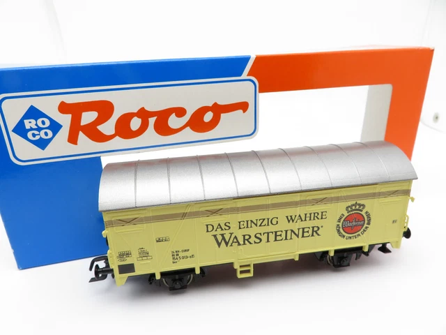 315HO /2 - Roco HO - SoMo Bierwagen Warsteiner DB - top in OVP EUR 14 ...