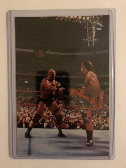 1999 COMIC IMAGES WWF Stone Cold Steve Austin photo card $7.00 ...