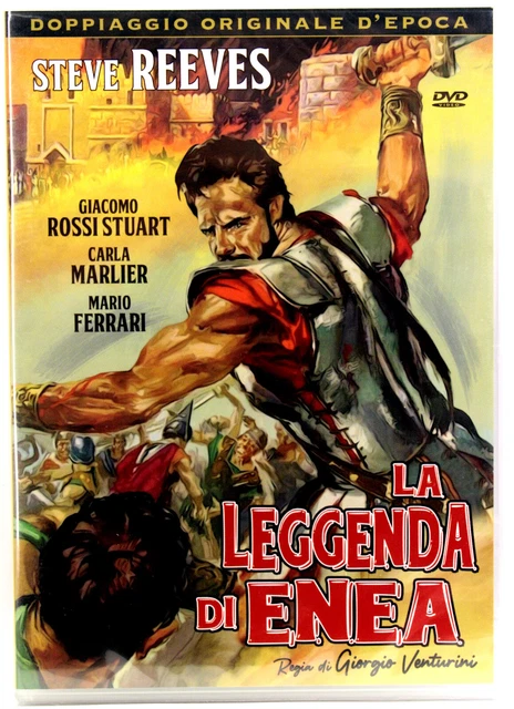 LA LEGGENDA DI Enea Steve Reeves Film Mitologico In Dvd Ediz Ita Nuovo ...