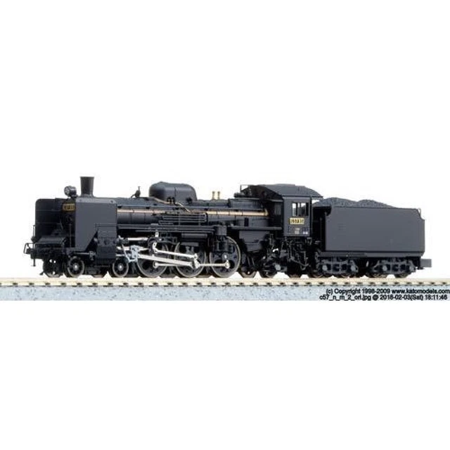 KATO N GAUGE C57 Primary 2024 Steam Locomotive, Model Train, Black ...