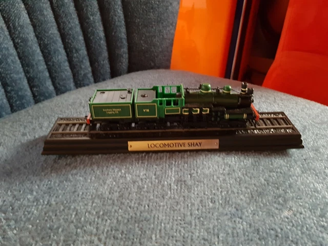 MAQUETTE MODÈLE RÉDUIT Miniature Train Locomotive Locomotive Shay Atlas ...