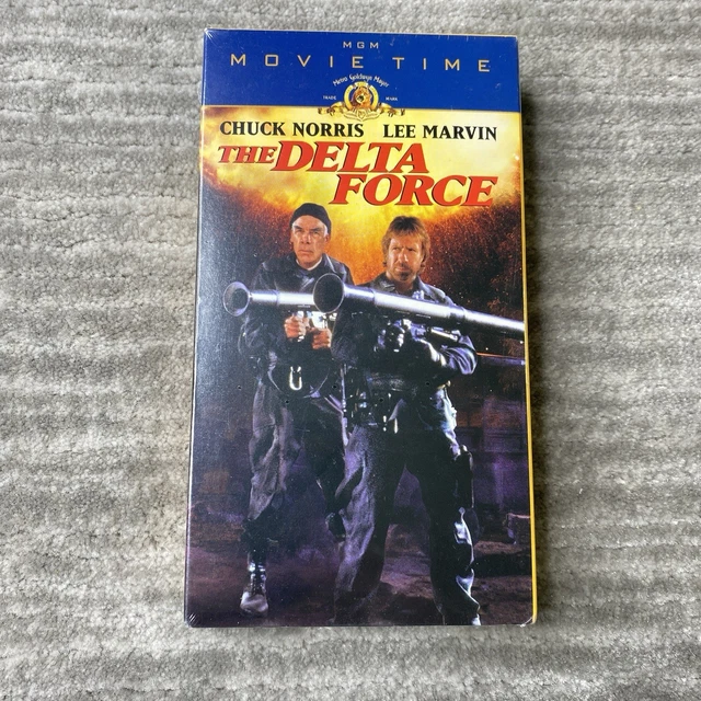 THE DELTA FORCE VHS Factory Sealed w/ MGM Watermarks Chuck Norris £4.86 ...