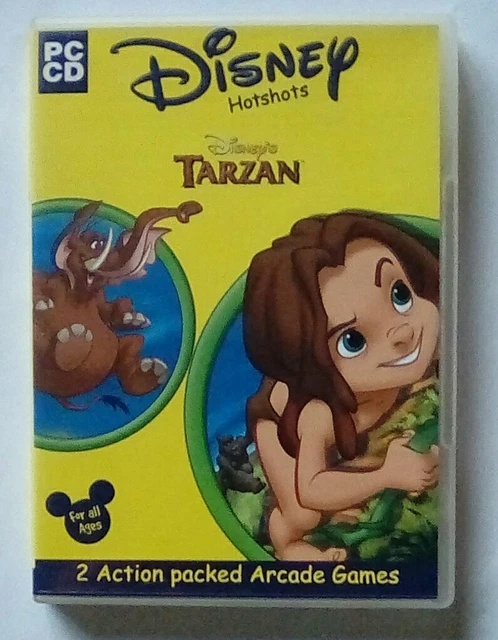 DISNEY HOTSHOTS TARZAN Jungle Tumble & Power Lunch pour PC EUR 9,61 ...