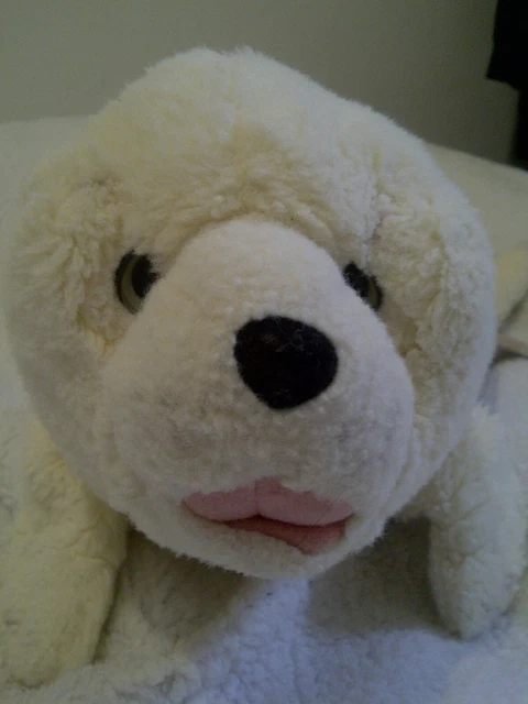 KEEL TOYS 16& Long Cream Seal Soft Plush Toy £2.50 - PicClick UK