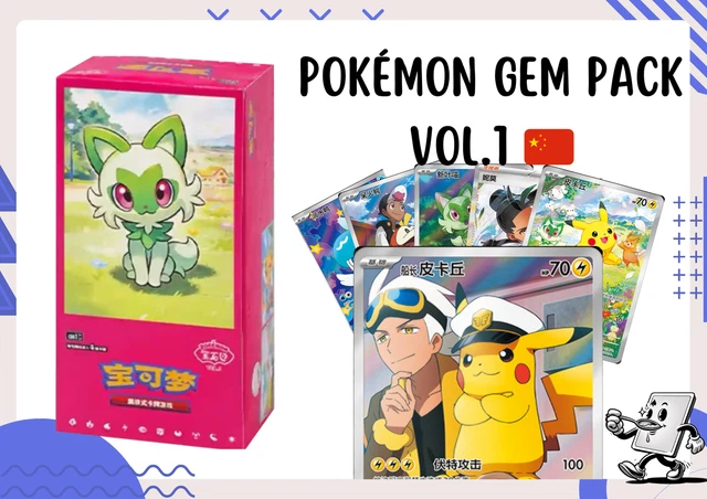 POKÉMON GEM PACK Vol.1 Display 🇨🇳 EUR 55,00 - PicClick DE