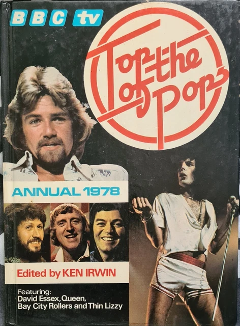 BBC TOP OF The Pops Annual 1978 Bay City Rollers,Thin Lizzy,Abba £5.00 ...