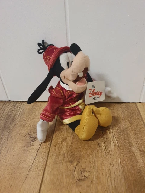 GOOFY ALADDIN PLUSH Collectable Walt Disney Bean Bag Mickey Toy ...