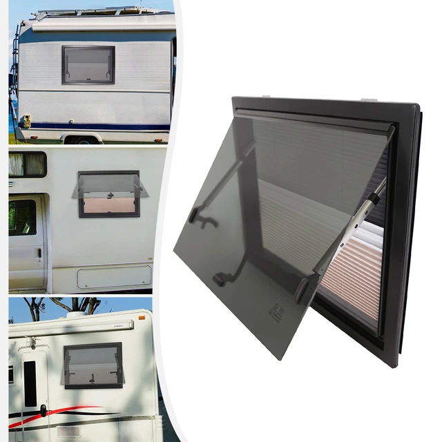CAMPER VAN CARAVAN RV Cassette Window Hinged Blinds Motorhome Window ...