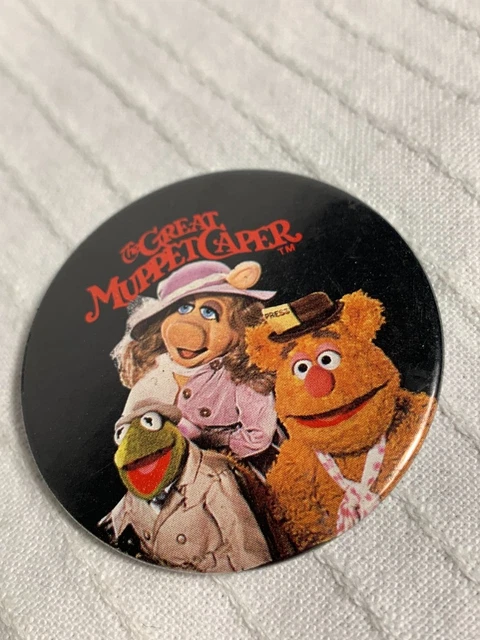 VERY RARE VINTAGE 'The Great Caper' The Muppet Show Pin Badge Marked ...