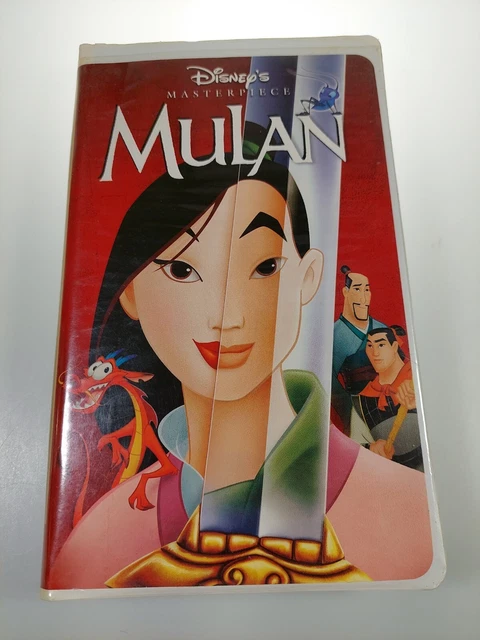 MULAN VHS 1999 Disney’s Masterpiece Walt Disney Pictures Clamshell Free ... MULAN VHS 1999 Disney’s Masterpiece Walt Disney Pictures Clamshell Free ...