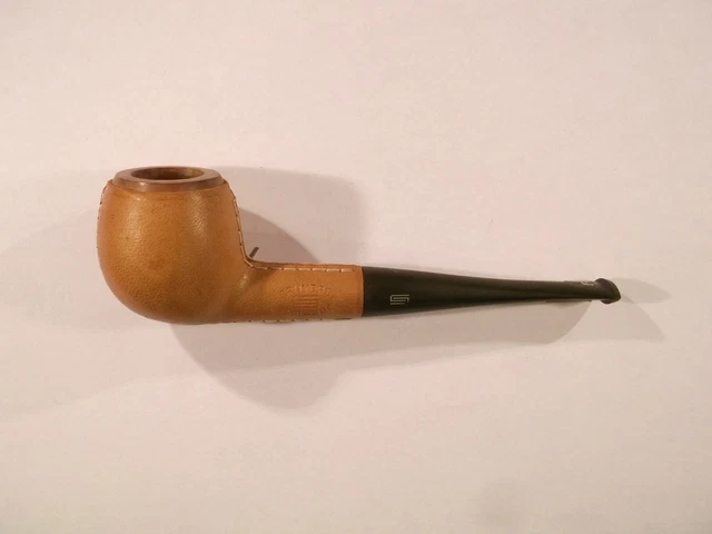 PIPE BOULE BRUYÈRE St Claude bruyère gainée cuir fabriquée à Saint ...