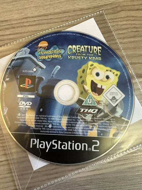 SPONGEBOB SQUAREPANTS: CREATURE From The Krusty Krab - Disc Only £2.99 ...