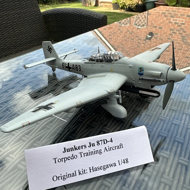 HASEGAWA JUNKERS JU87D-4 "Torpedo Flieger Part 2" 1/48 Scale #09348 £16 ...