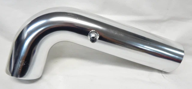 3& OD ALUMINUM Cold Air Intake Plumbing Tube 76mm CAI Pipe 14" Long 90 ...